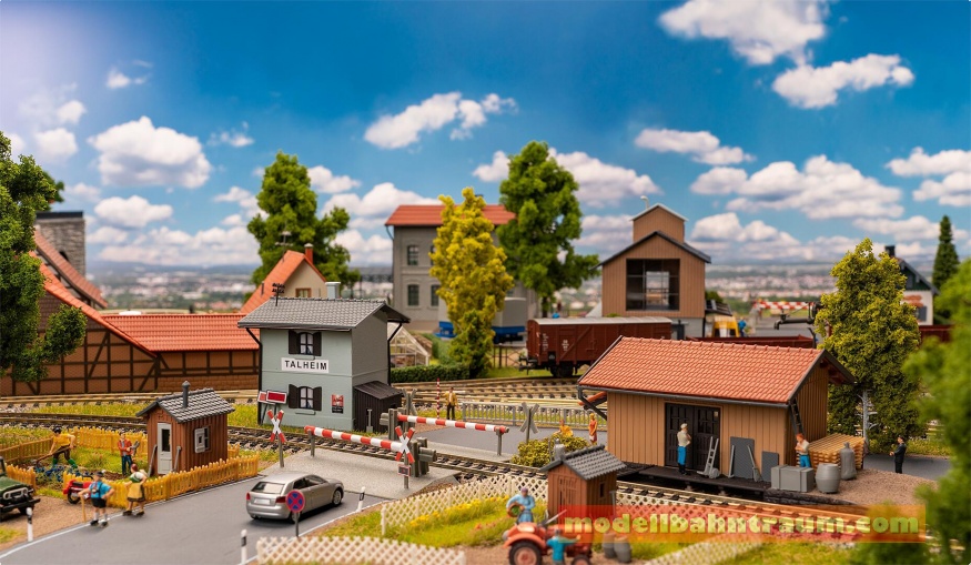 Faller 190141 Aktions-Set Am Bahnübergang H0 Modellbahntraum Faller ...