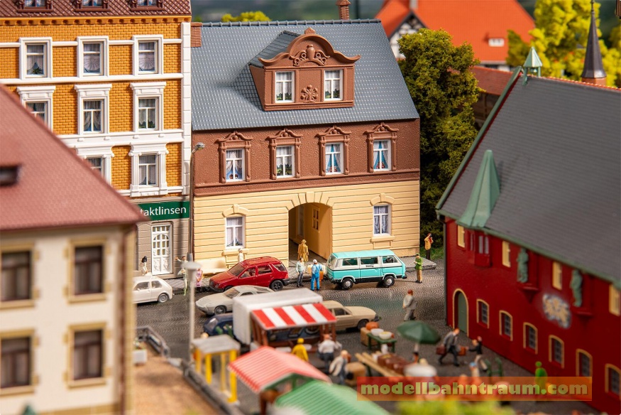 Faller 232178 Stadthaus mit Durchfahrt N-Spur Modellbahntraum Faller ...